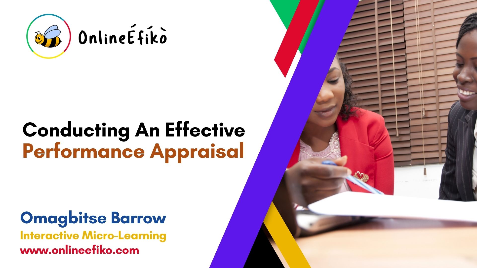 Conducting Effective Appraisals